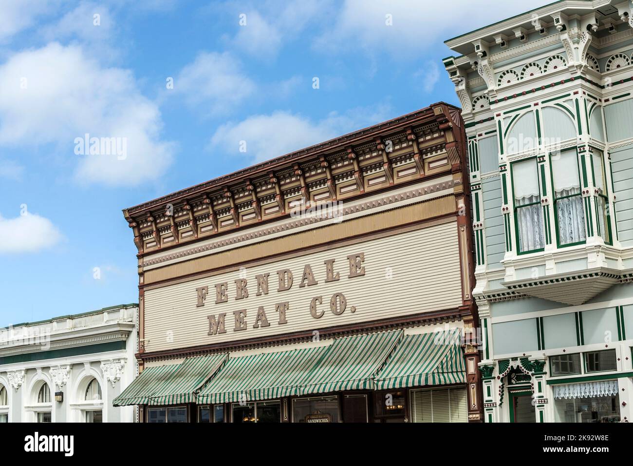 Victorian architecture storefront ferndale hi-res stock photography and ...