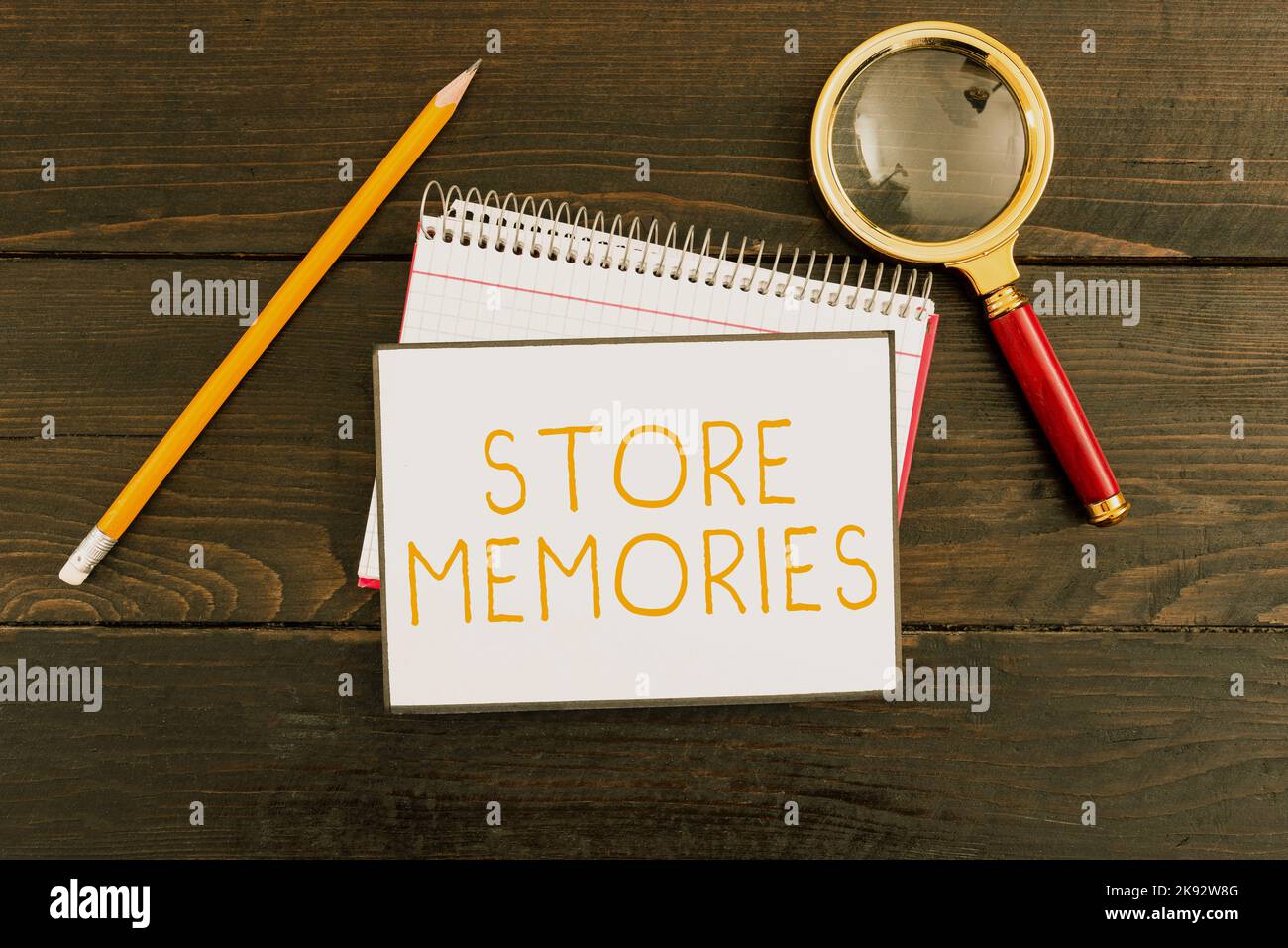 Sign Displaying Store Memories Conceptual Photo A Process Of Inputting And Storing Data