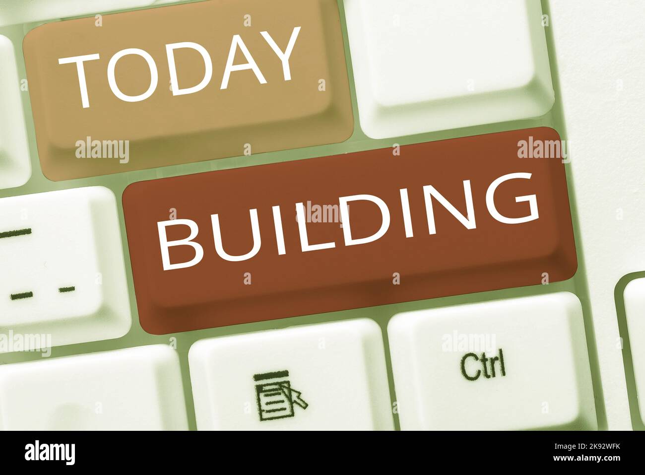 Writing displaying text Building. Business concept the art or business ...