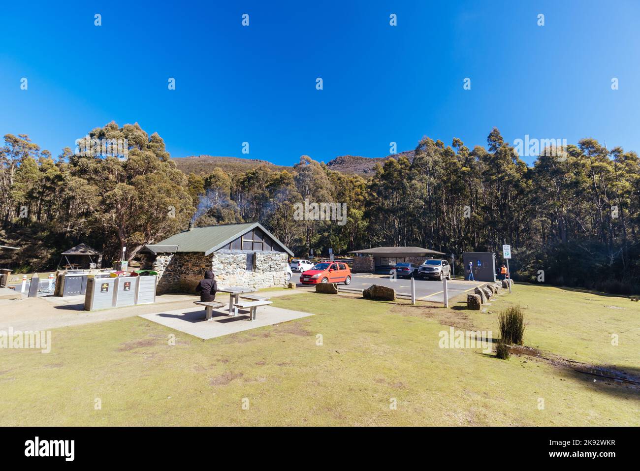 The Springs Wellington Park Tasmania Australia Stock Photo - Alamy