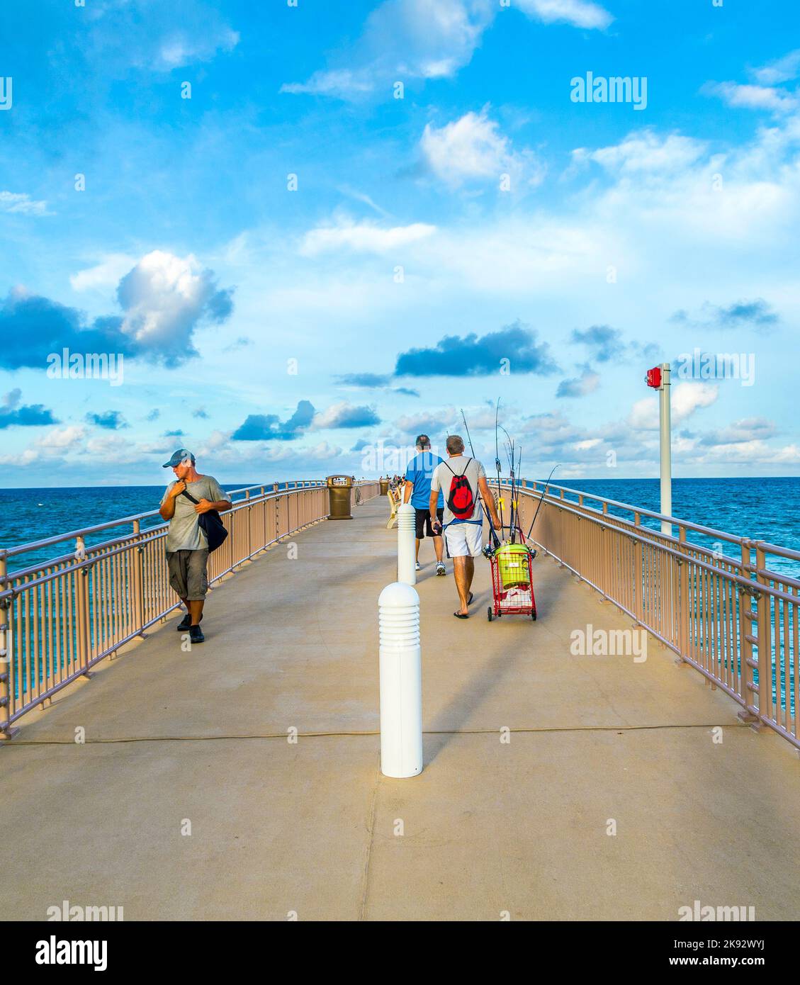 Sunset harbour miami beach hi-res stock photography and images - Alamy