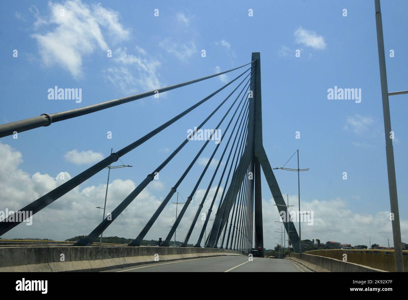 ilheus, bahia, brazil - october 7, 2022: view of the Jorge Amado bridge ...