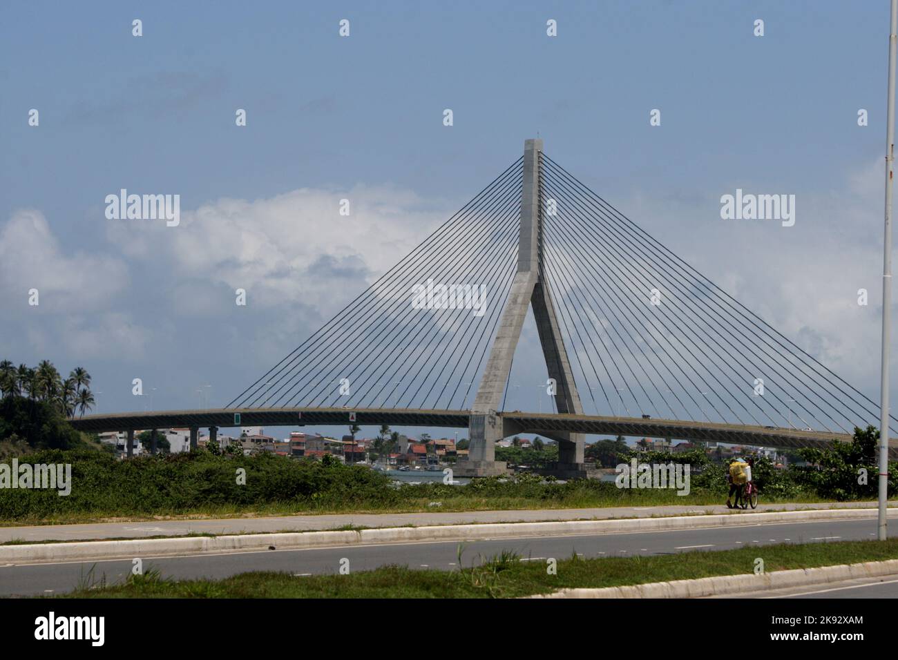 ilheus, bahia, brazil - october 7, 2022: view of the Jorge Amado bridge ...