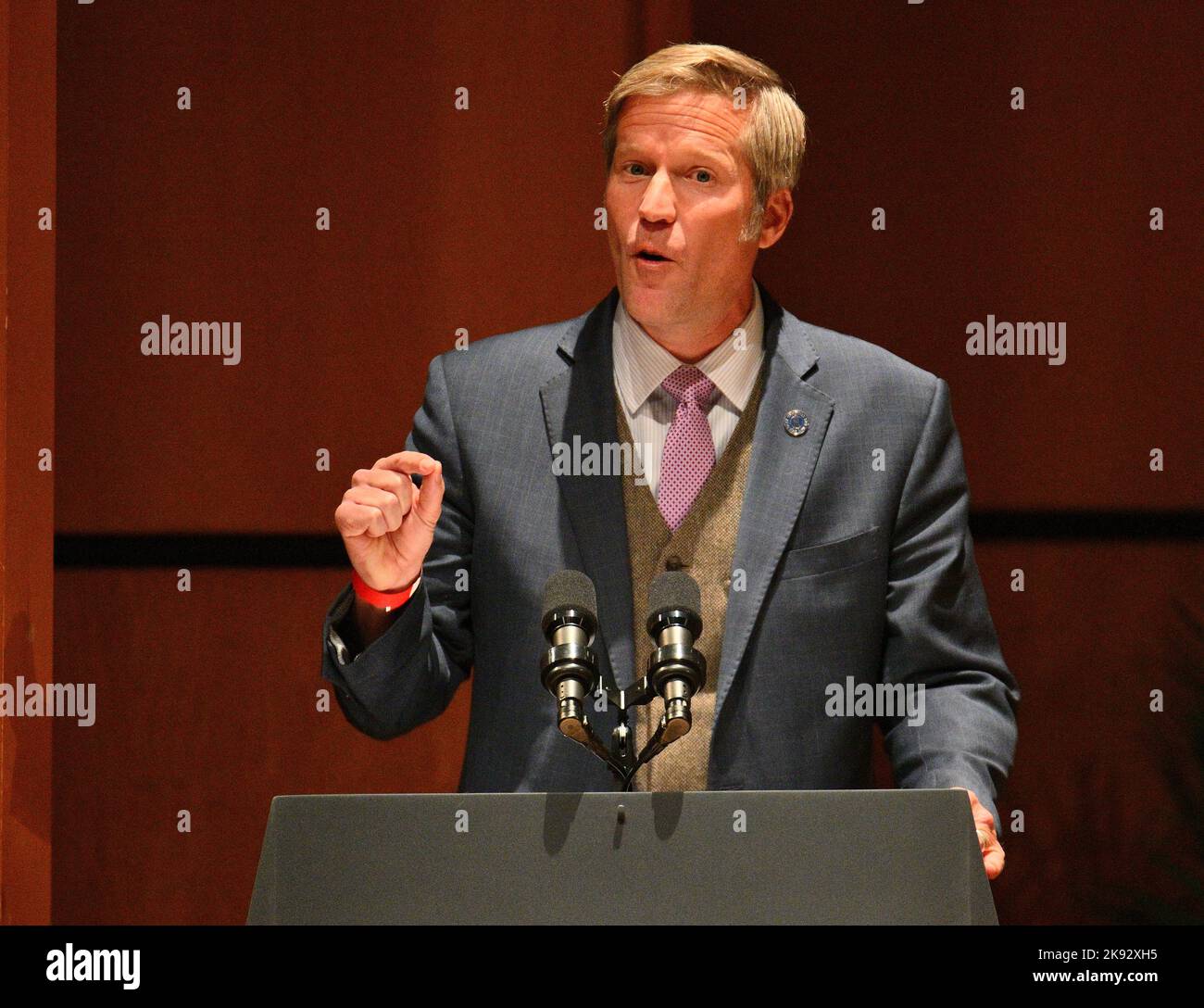 Albuquerque, United States. 25th Oct, 2022. Tim Keller, mayor of ...