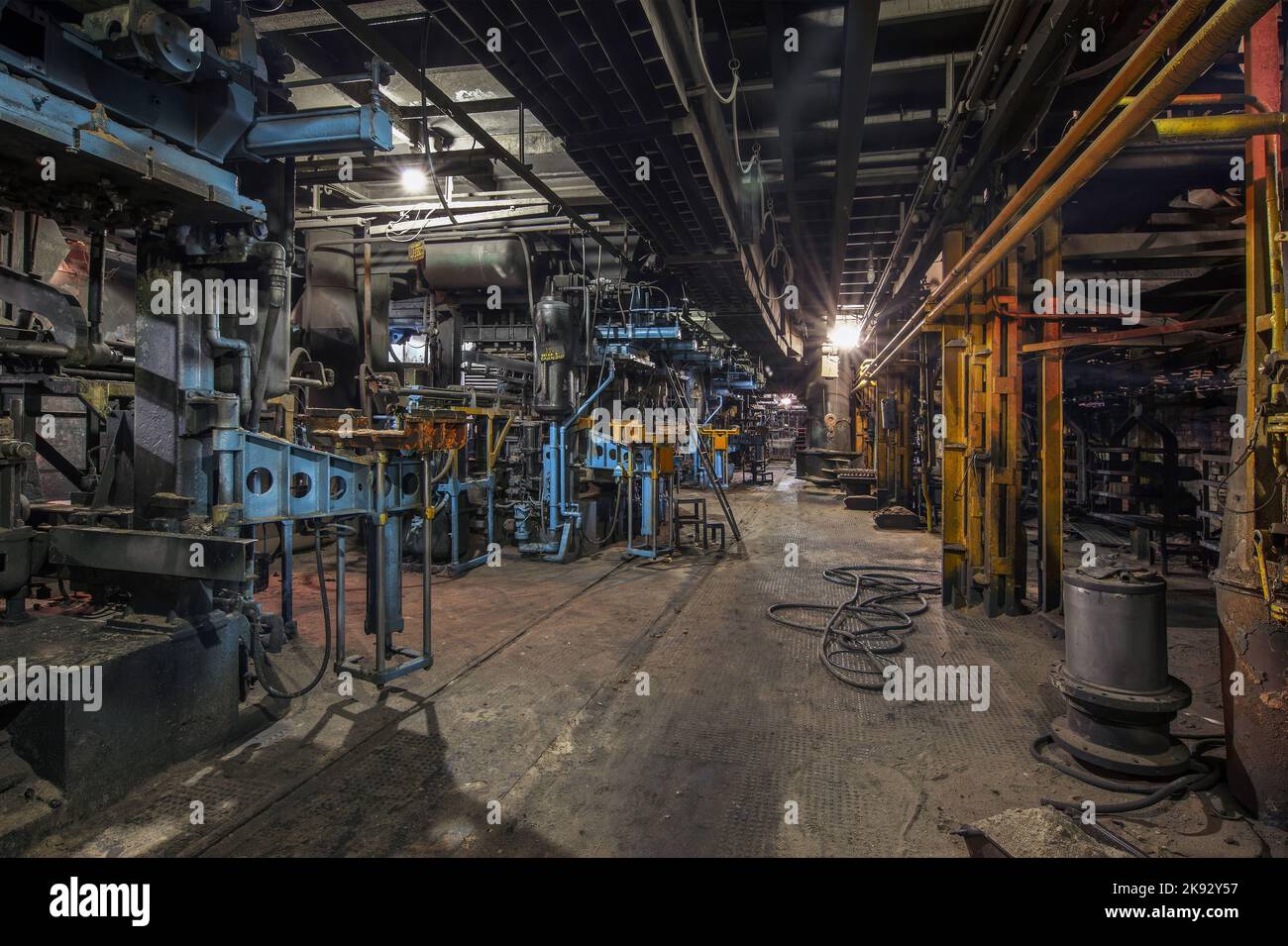 Old factory interior hi-res stock photography and images - Alamy