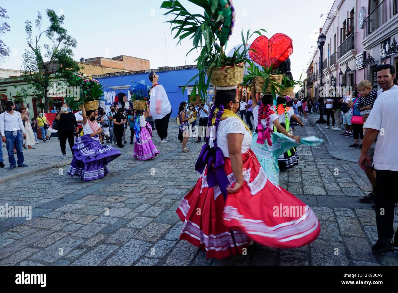 Social Entrepreneur Calenda parade, Oaxaca de Juárez City, Oaxaca ...