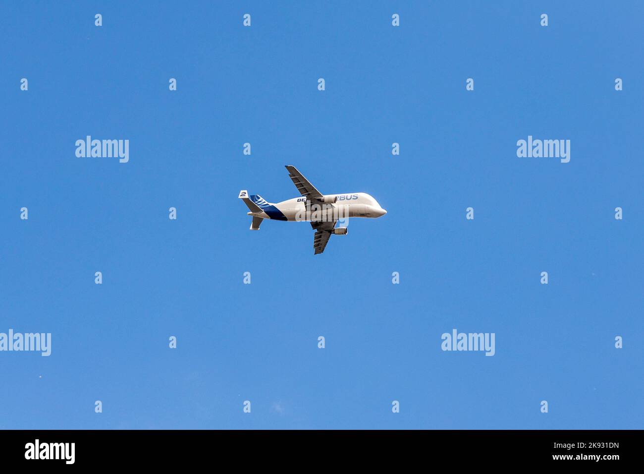 Airbus beluga cargo aircraft approaches hi-res stock photography and ...