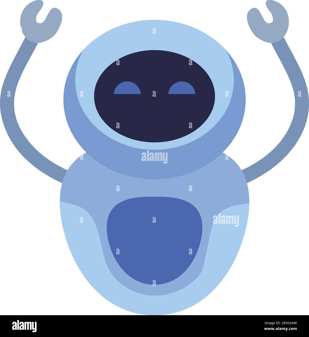 gray ai robot futuristic Stock Vector Image & Art - Alamy