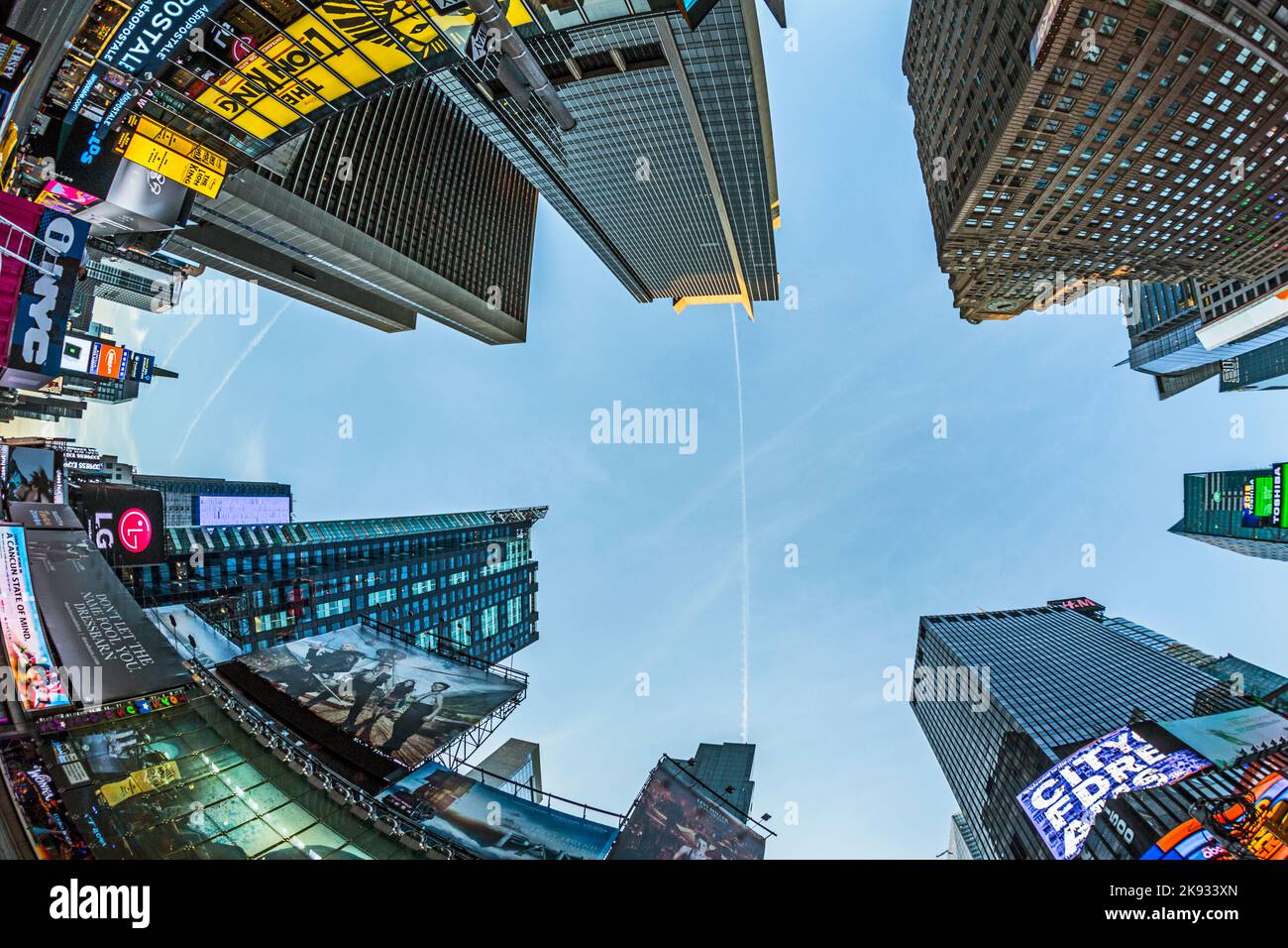 NEW YORK, USA - OCT 21, 2015: Times Square, featured with Broadway ...
