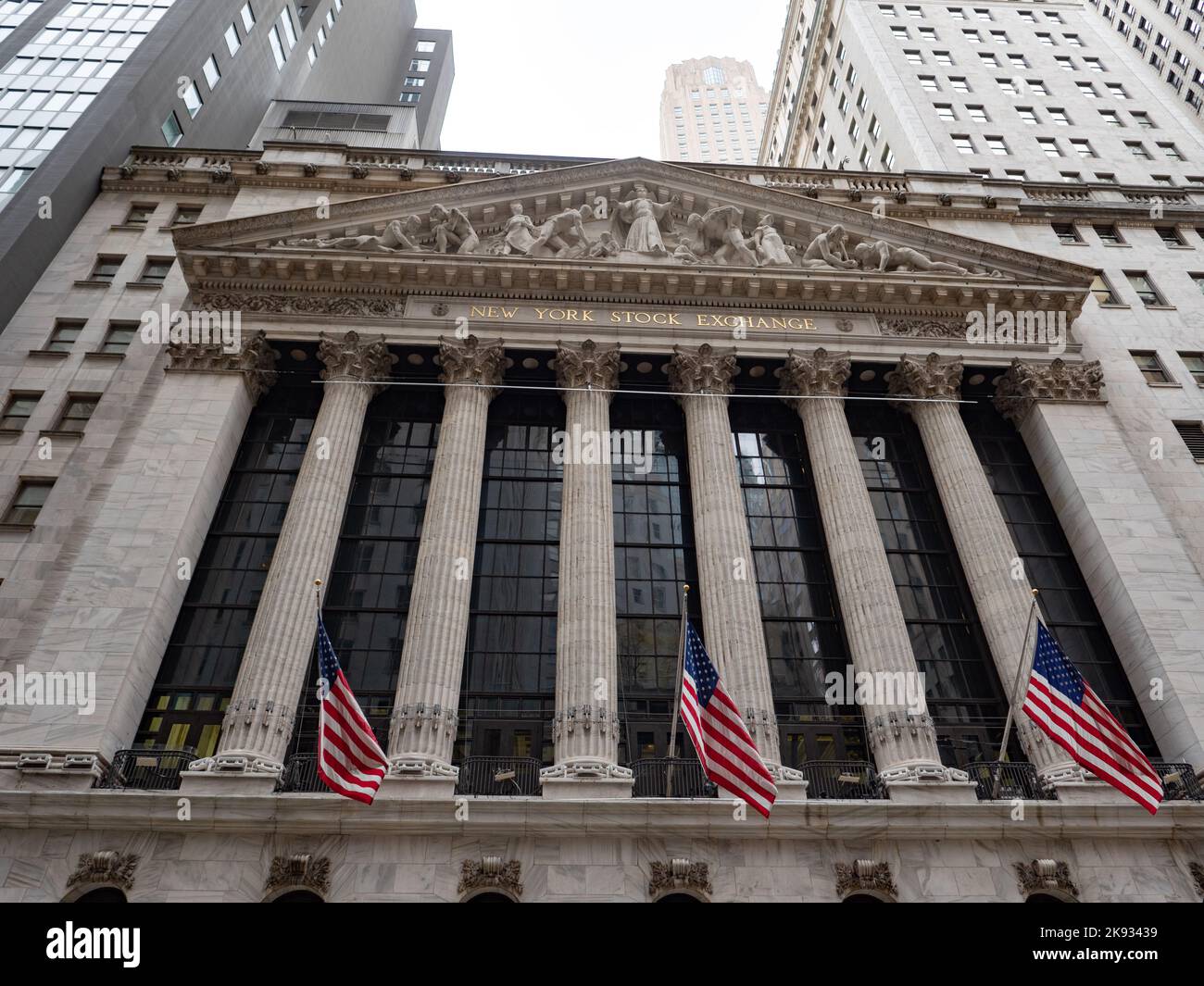 New york stock exchange building 2022 hi-res stock photography and ...