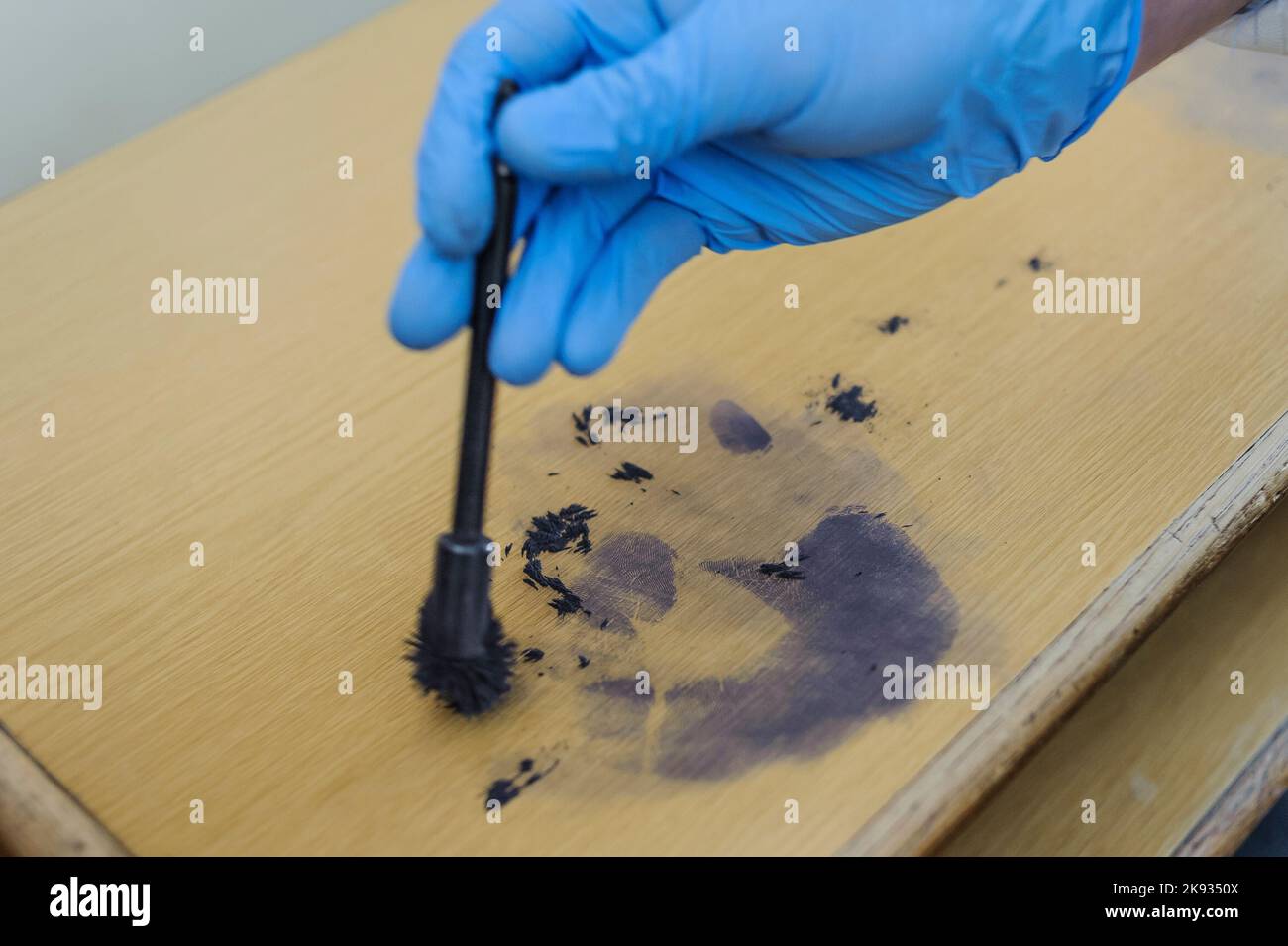 Student cadets of Police Academy train in CSI (Crime Scene ...