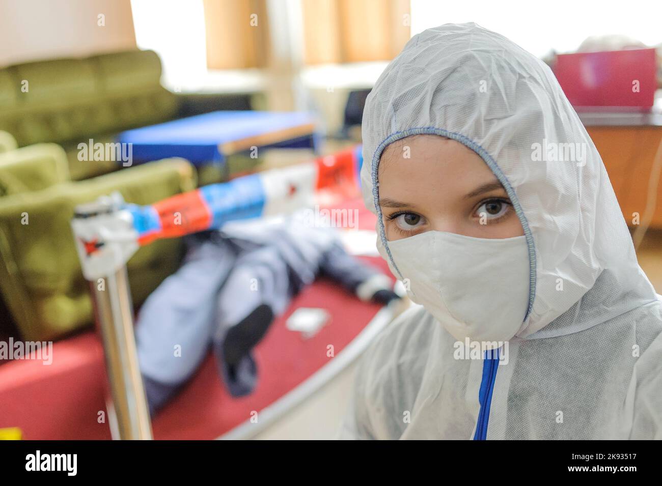 Student cadets of Police Academy train in CSI (Crime Scene ...
