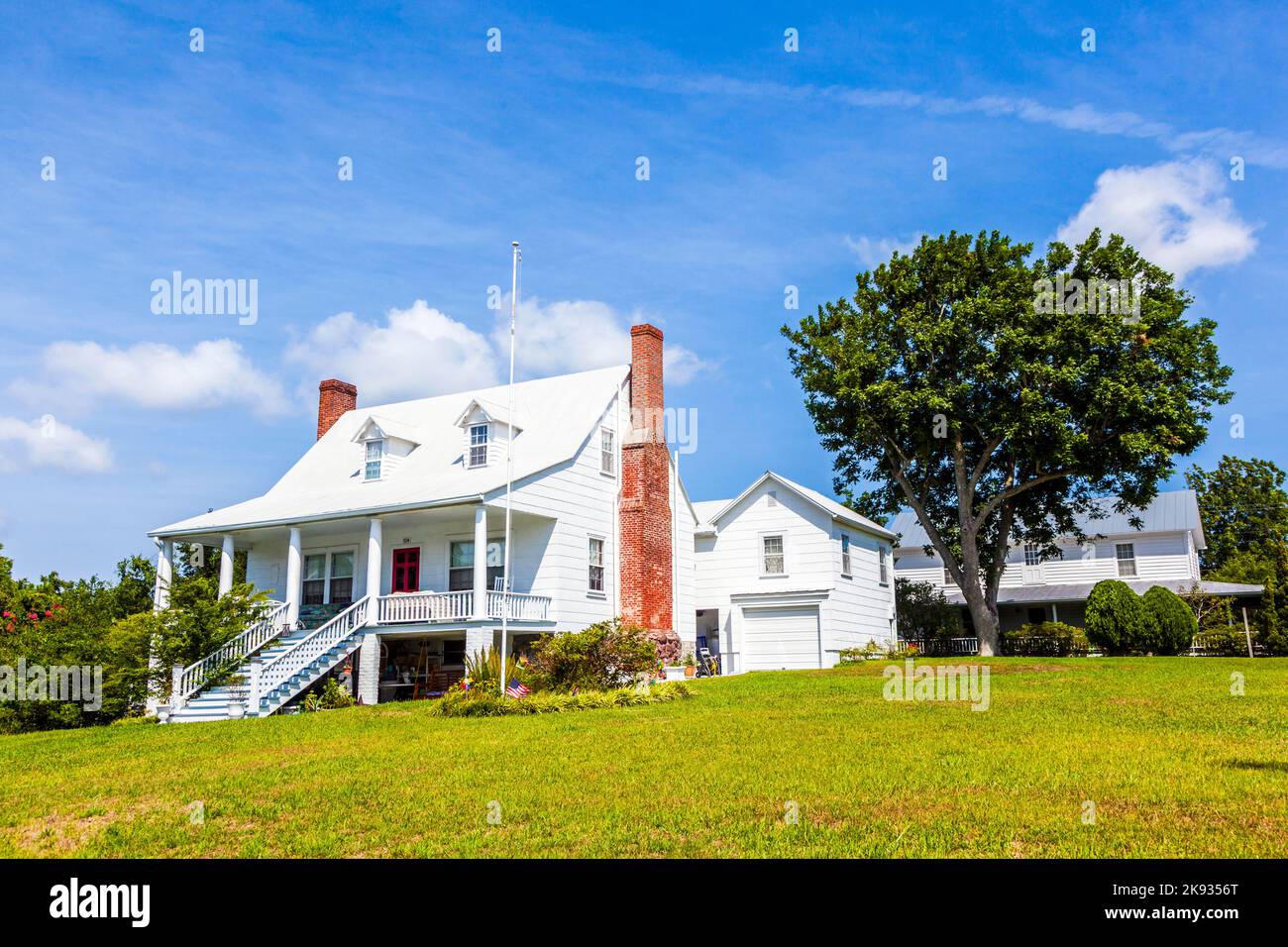 SVANSBORO, USA - JULY 20: old traditional farm house as at July 20 ...
