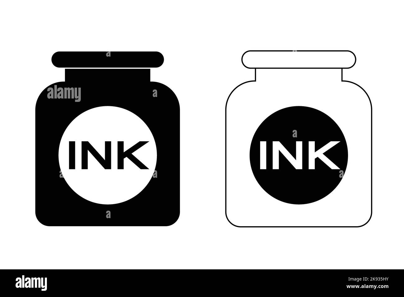 Ink pot Black and White Stock Photos & Images - Alamy
