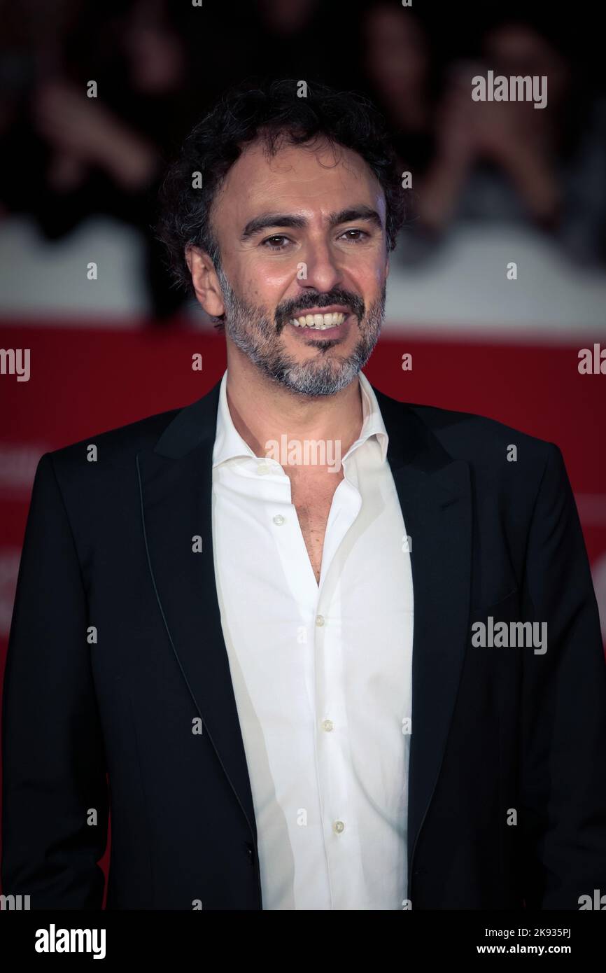 ROME, ITALY - OCTOBER 22, 2022: Director Alessandro Aronadio attends ...