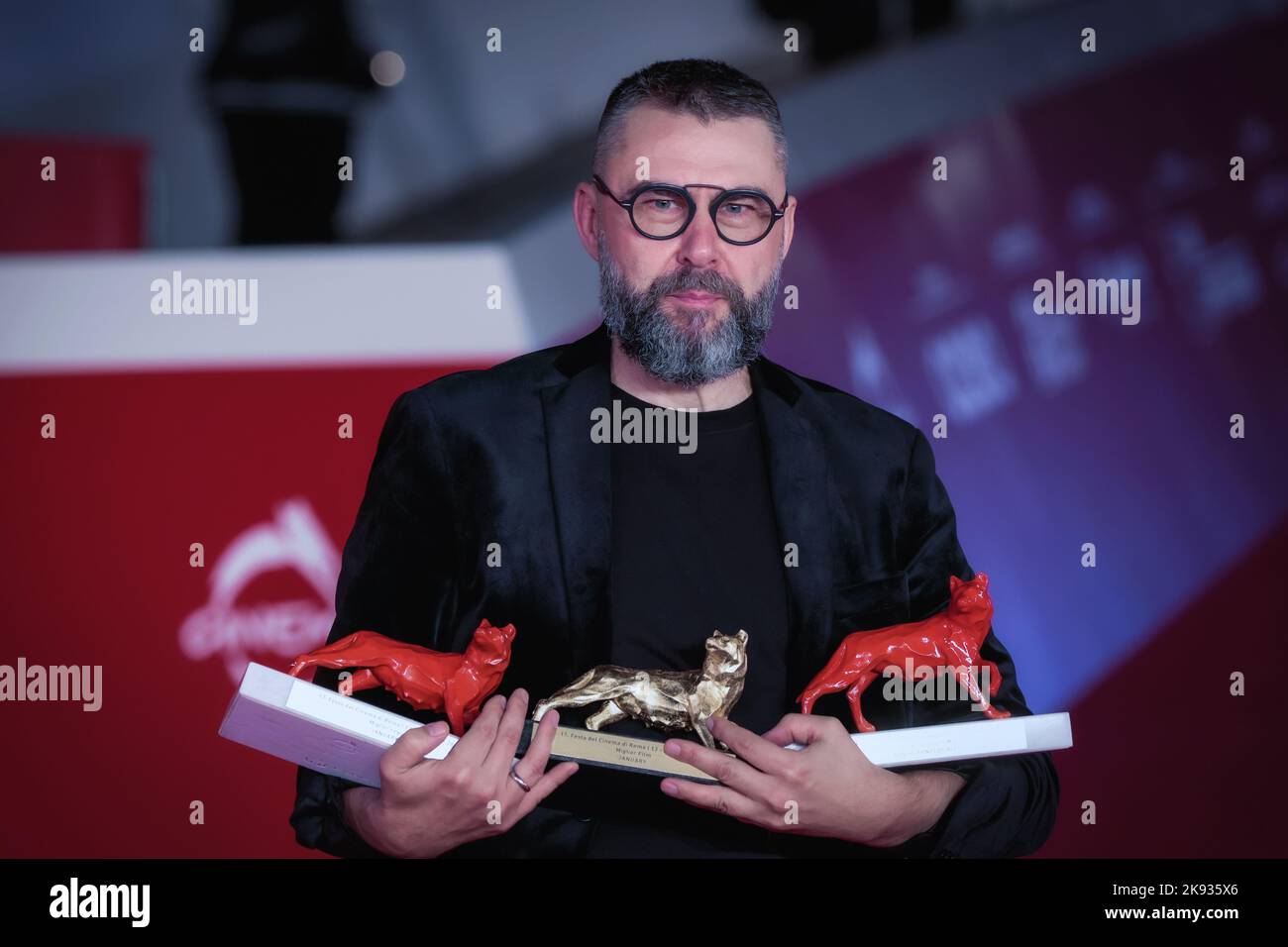 ROME, ITALY - OCTOBER 22, 2022: Director Viesturs Kairiss attends the ...