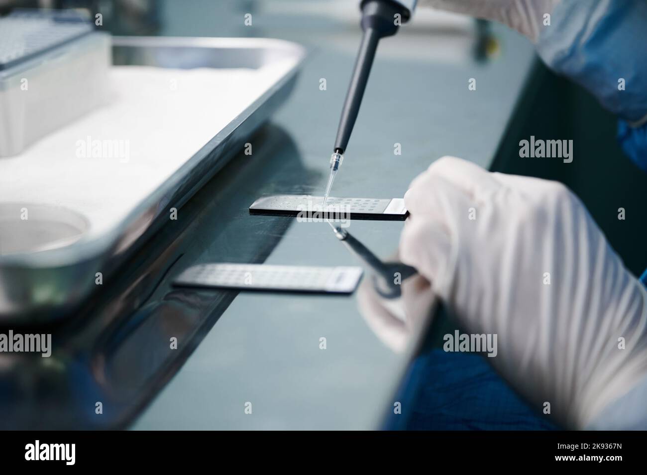 Microscope slide lamp hi-res stock photography and images - Alamy