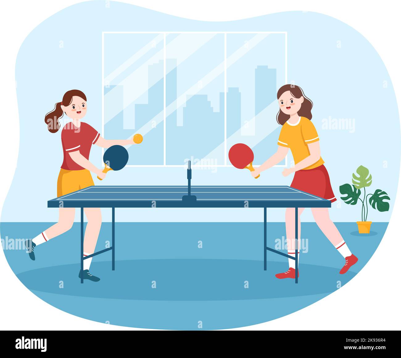 Table Tennis Animation