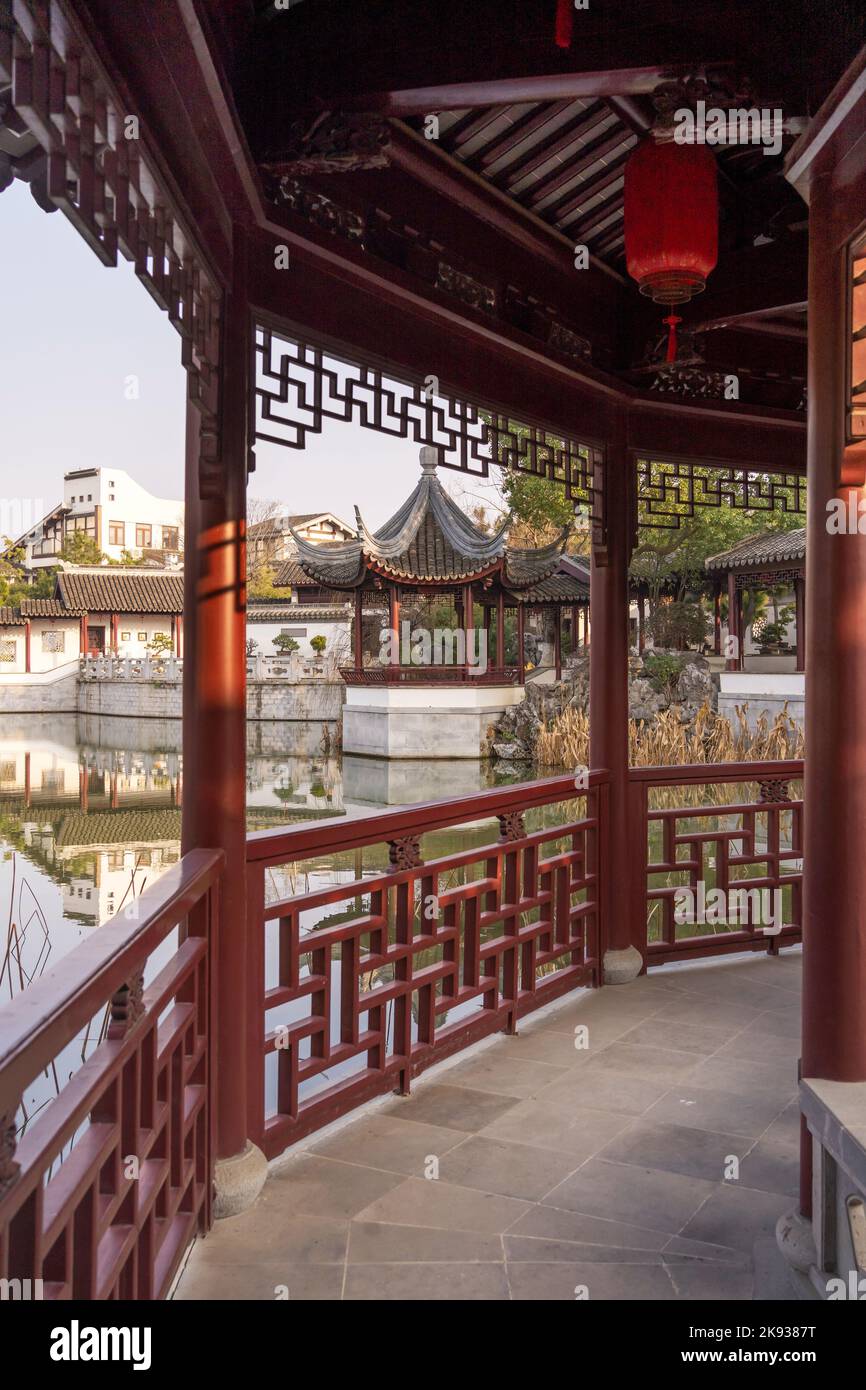 A traditional garden in the Jiangnan style Stock Photo - Alamy