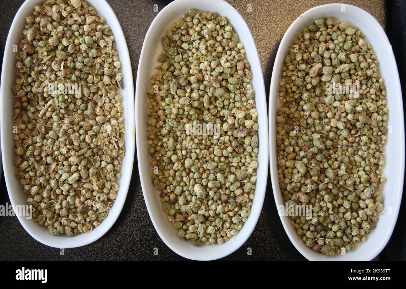 Ball Thyme (Mountain Thyme) on the snack plate Stock Photo - Alamy