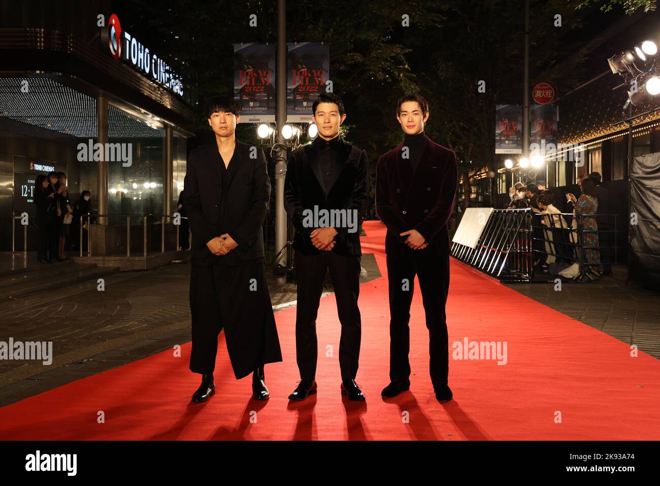 October 24, 2022. 24th Oct, 2022. Daishi Matsunaga, Ryohei Suzuki, Hio Miyazawa, October 24 ...