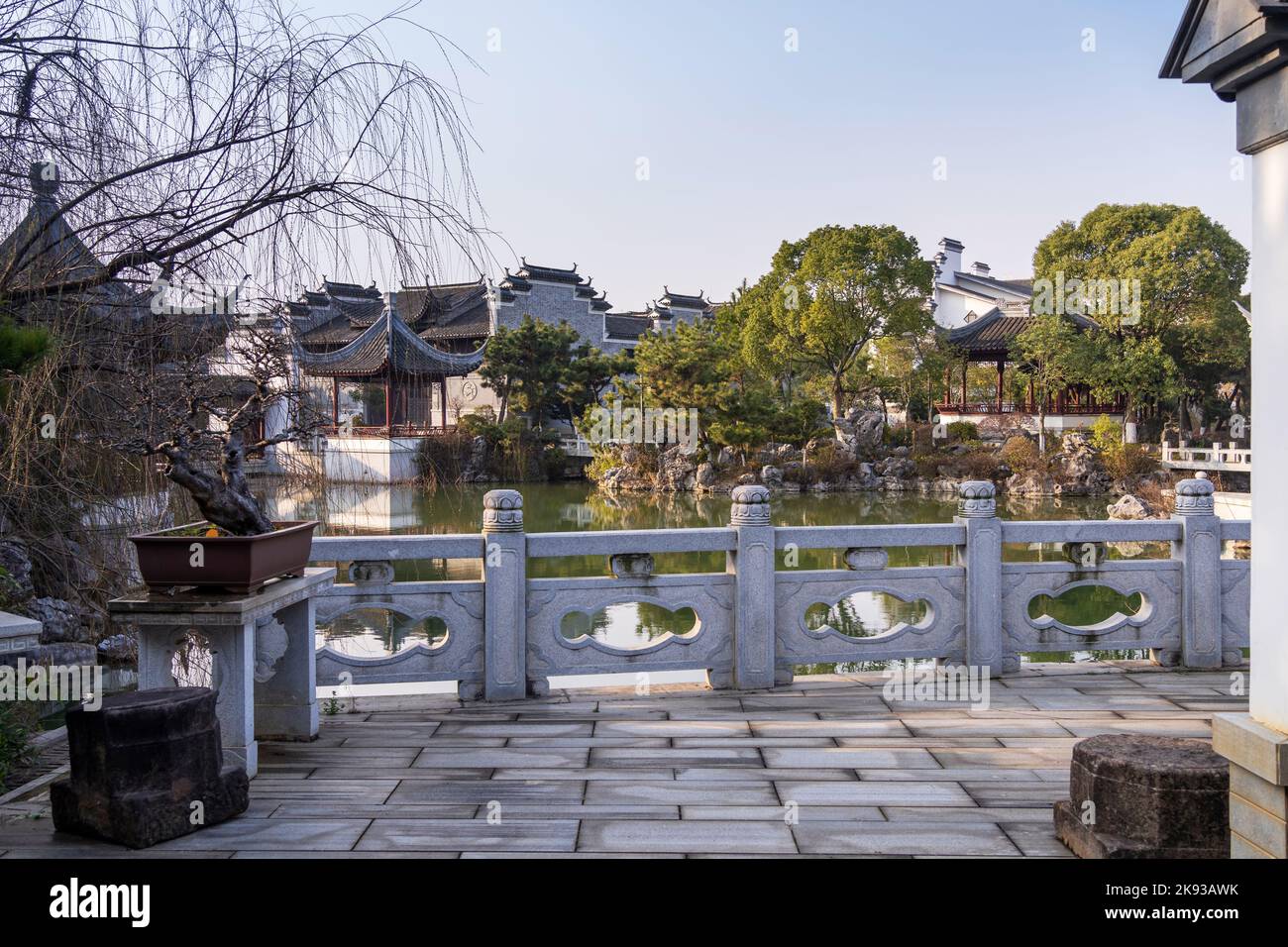 A traditional garden in the Jiangnan style Stock Photo - Alamy