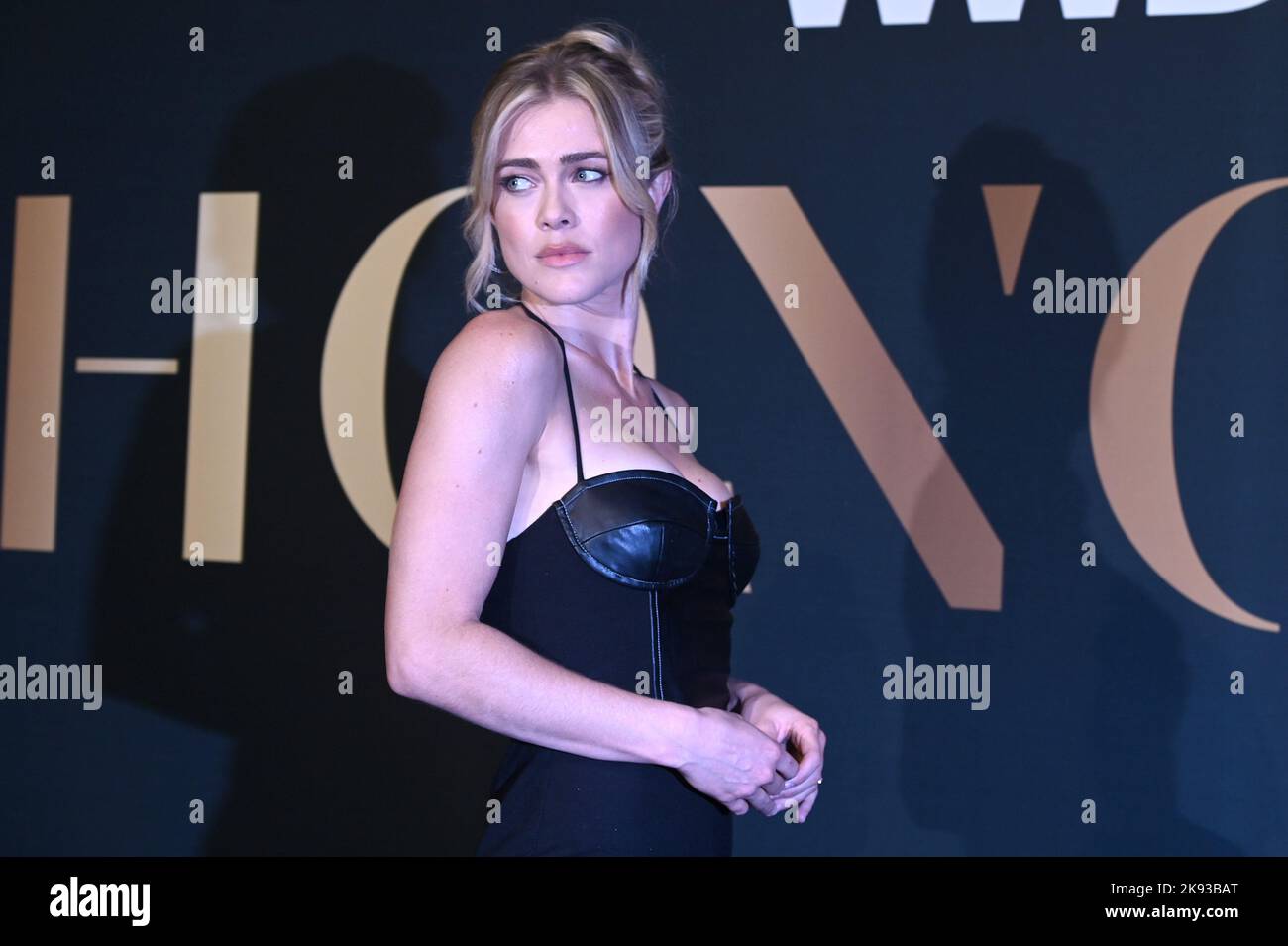 New York, NY, October 25, 2022, Melissa Roxburgh attends the 2022 WWD Honors at Cipriani South ...