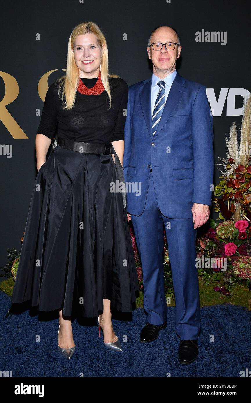 New York, NY, October 25, 2022, (L-R) Amanda Smith and James Fallon ...