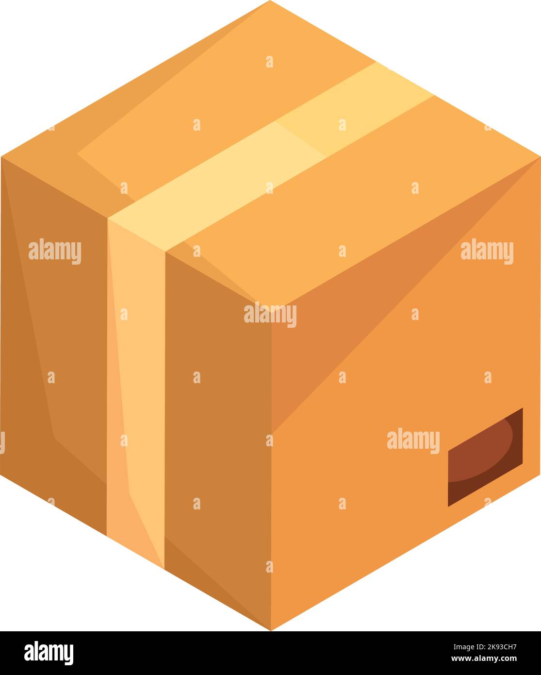 delivery box carton pack Stock Vector Image & Art - Alamy