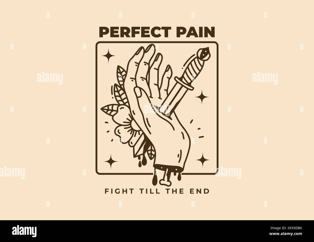 Stabbing vector vectors Stock Vector Images - Alamy