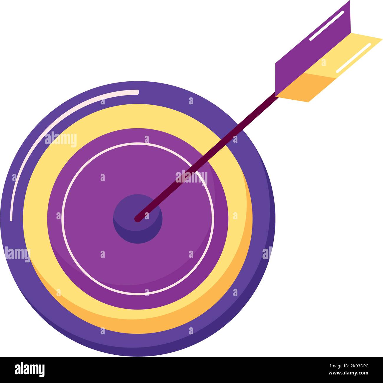 target and arrow Stock Vector Image & Art - Alamy