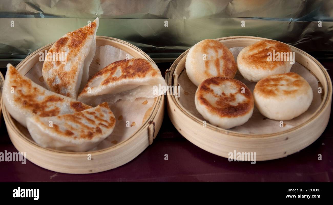 Dim-sum, Open-air stall, Brick Lane Market, Brick Lane, Tower Hamlets ... Dim-sum, Open-air stall, Brick Lane Market, Brick Lane, Tower Hamlets ...