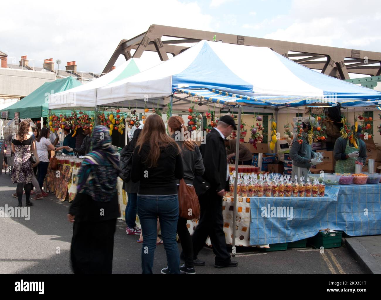 Brick Lane Market, Brick Lane, Tower Hamlets, London, UK Stock Photo ...