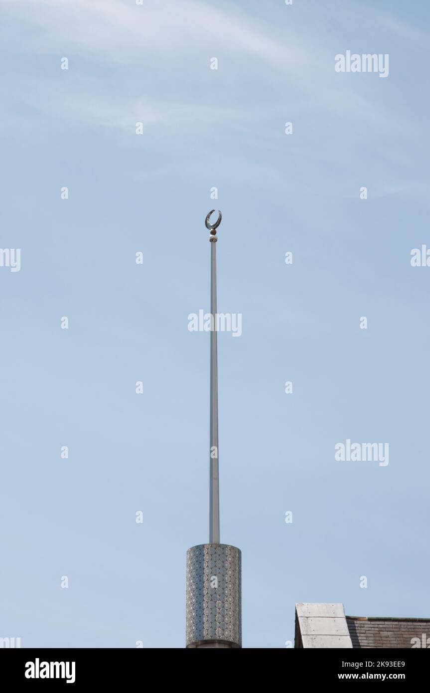 Minaret, Friday Mosque, Brick Lane, Tower Hamlets, London, UK Stock ...