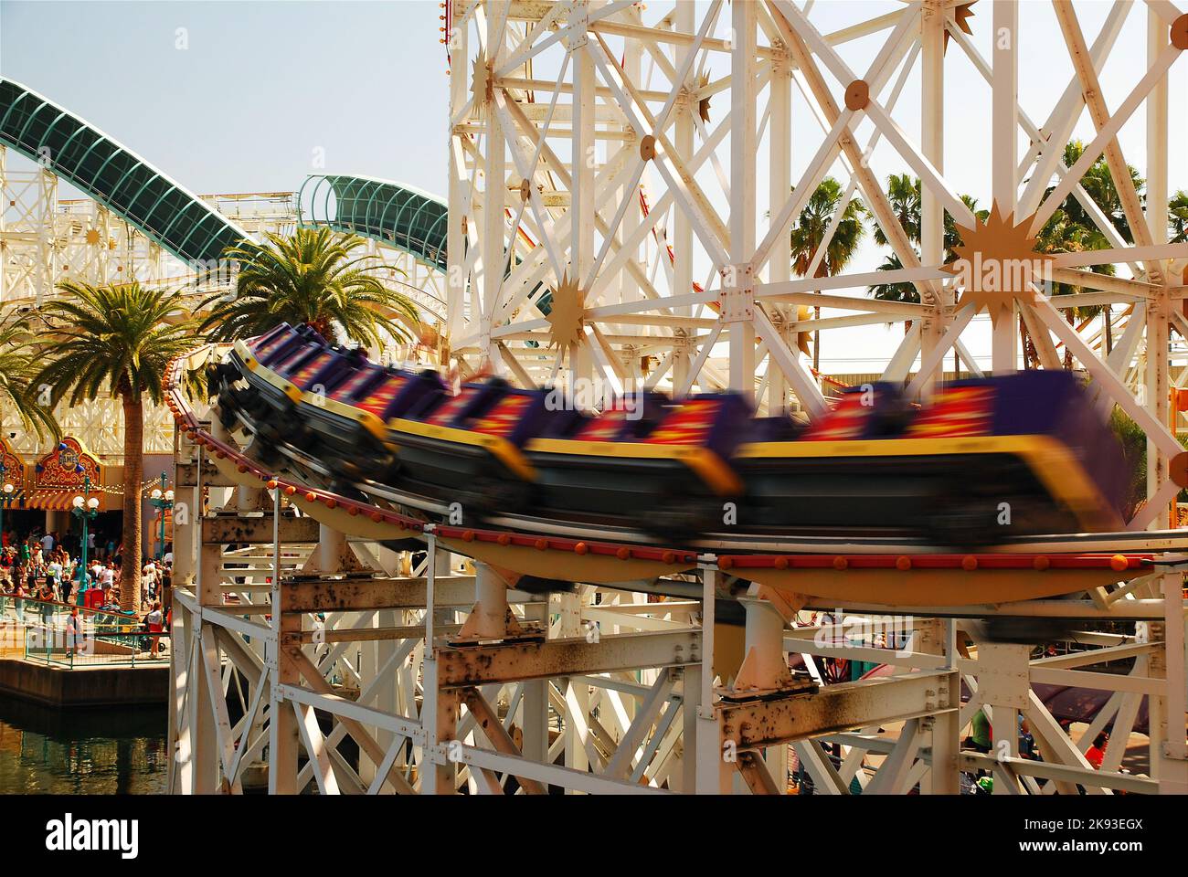 Roller coaster car hi-res stock photography and images - Alamy