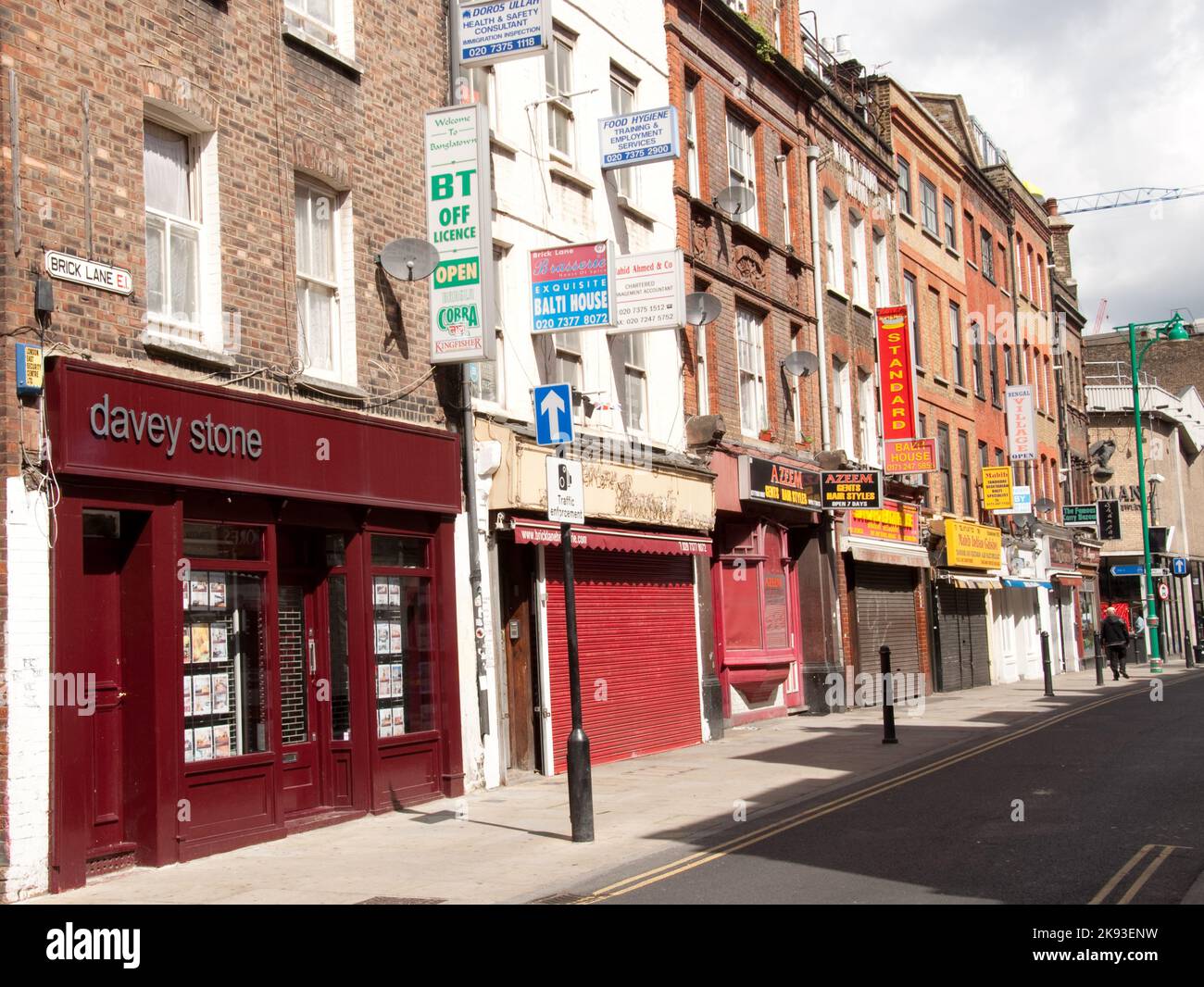 Brick Lane, Tower Hamlets, London, UK Stock Photo - Alamy