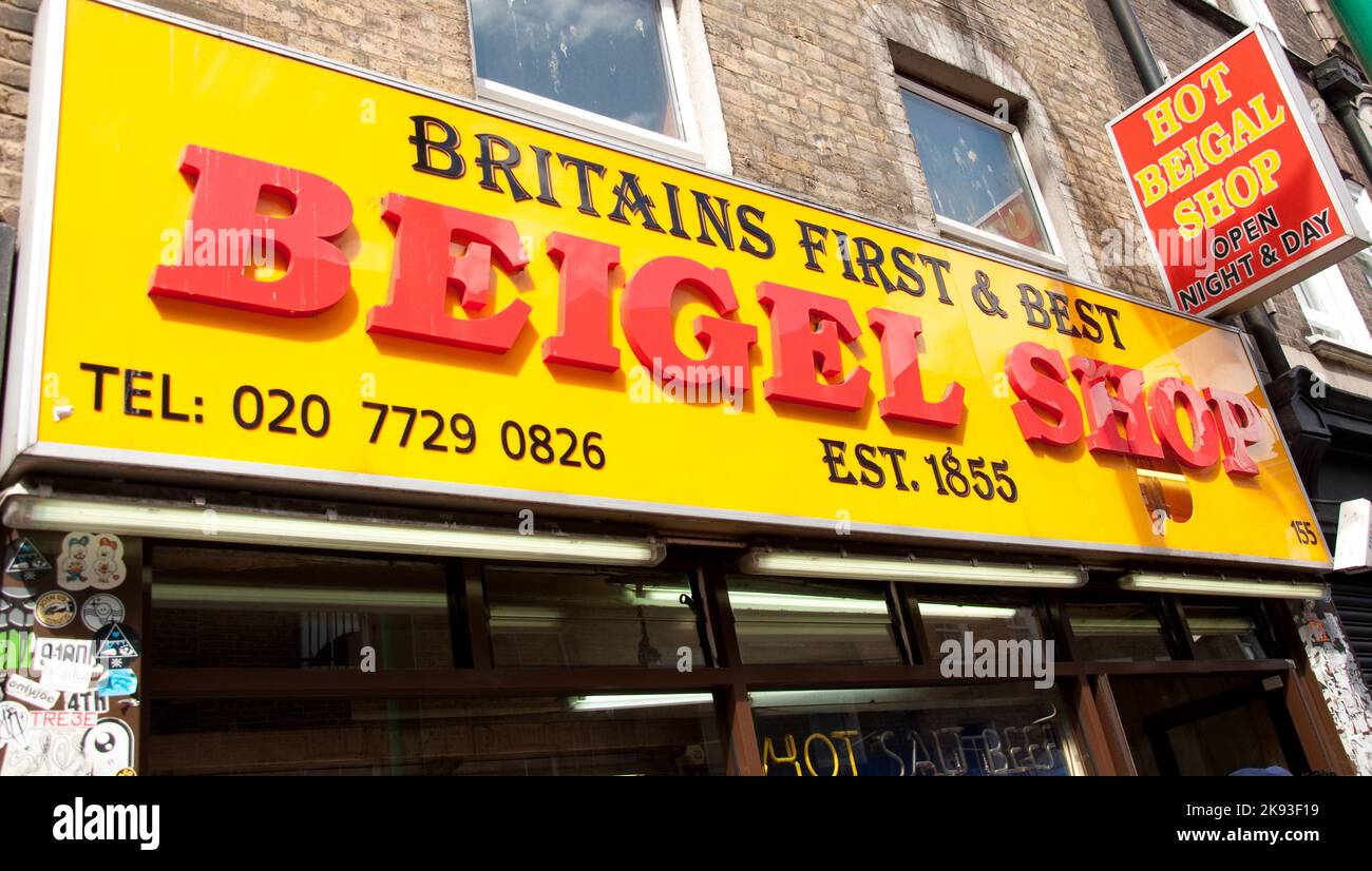Beigel Shop, Brick Lane, Tower Hamlets, London, UK - this part of ...