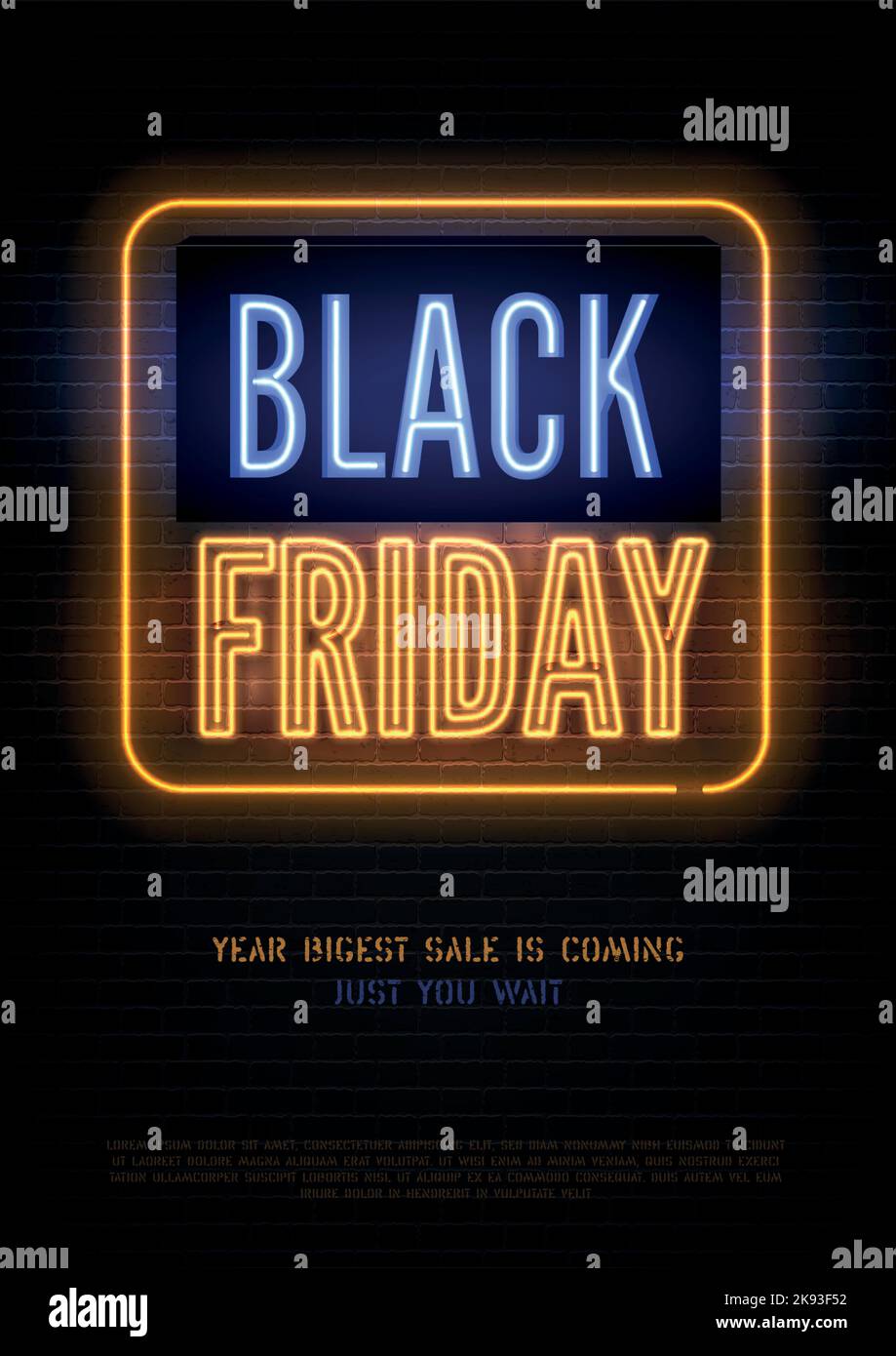 Advert advertisement neon Stock Vector Images - Alamy