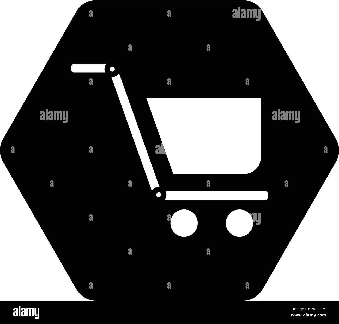 Shopping cart cartoon Stock Vector Images - Alamy