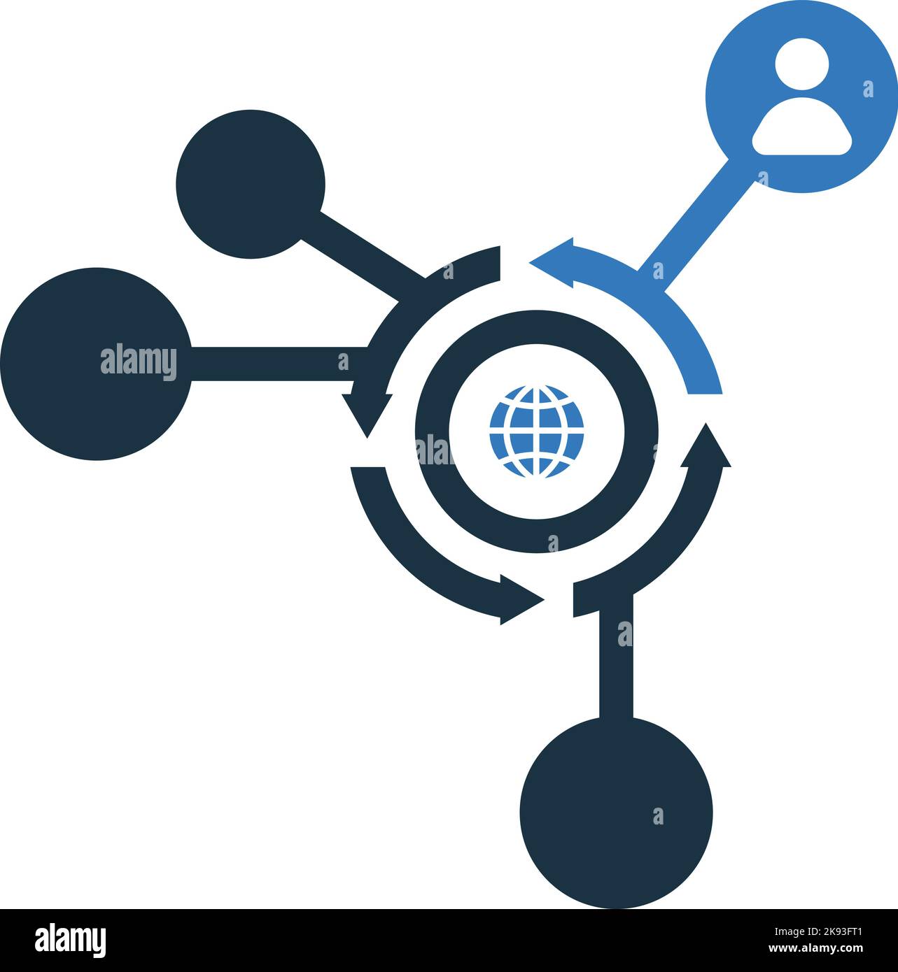 World networking Stock Vector Images - Alamy