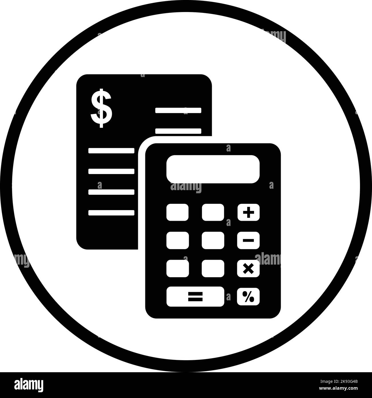 Calculate calculator education icon Stock Vector Image & Art - Alamy
