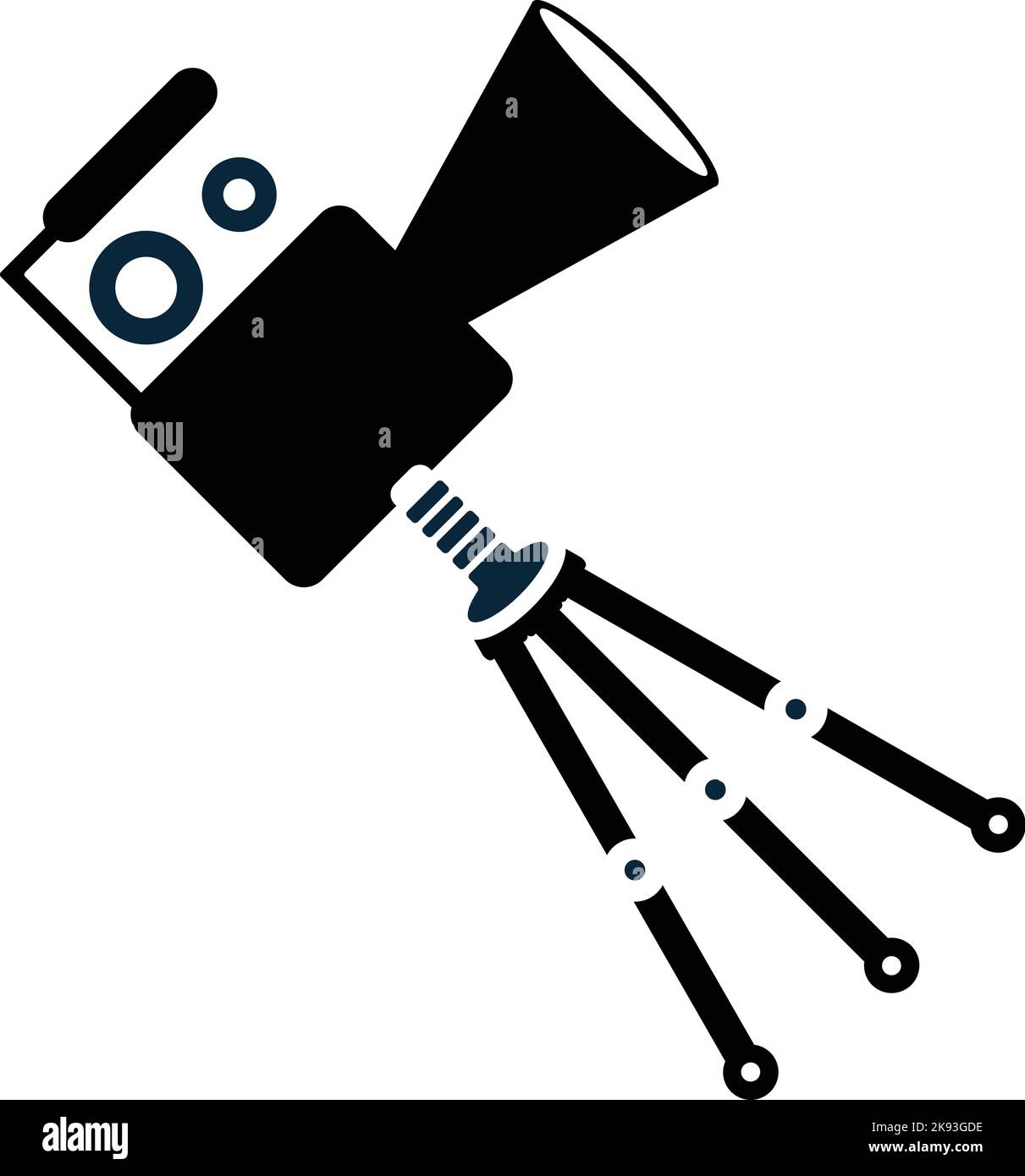 Linear camera vector vectors Cut Out Stock Images & Pictures - Alamy