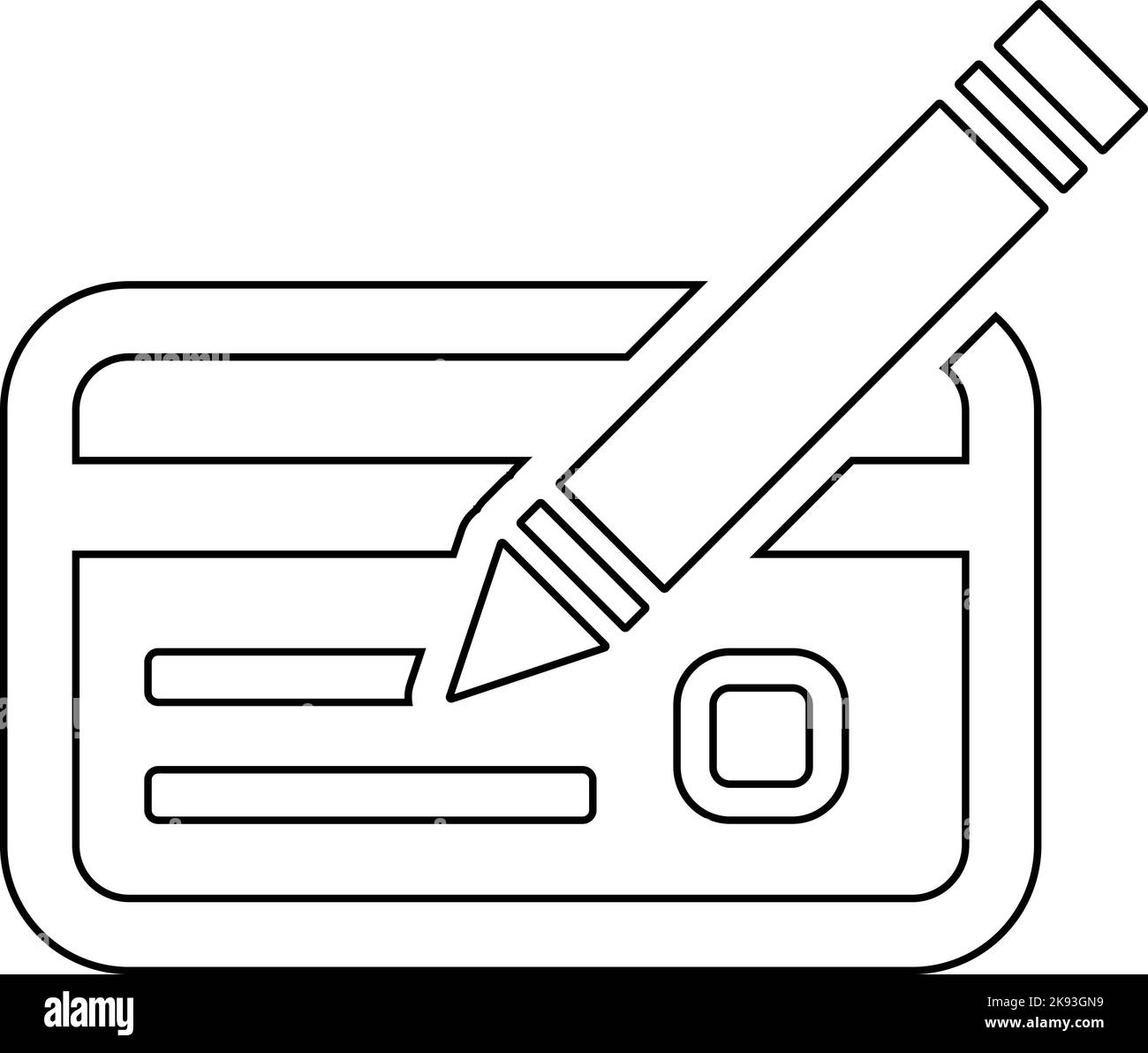 Mobile credit card icon Black and White Stock Photos & Images - Alamy