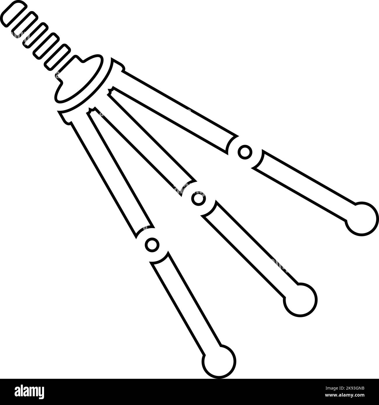 Tripod cctv camera cctv Stock Vector Images - Alamy