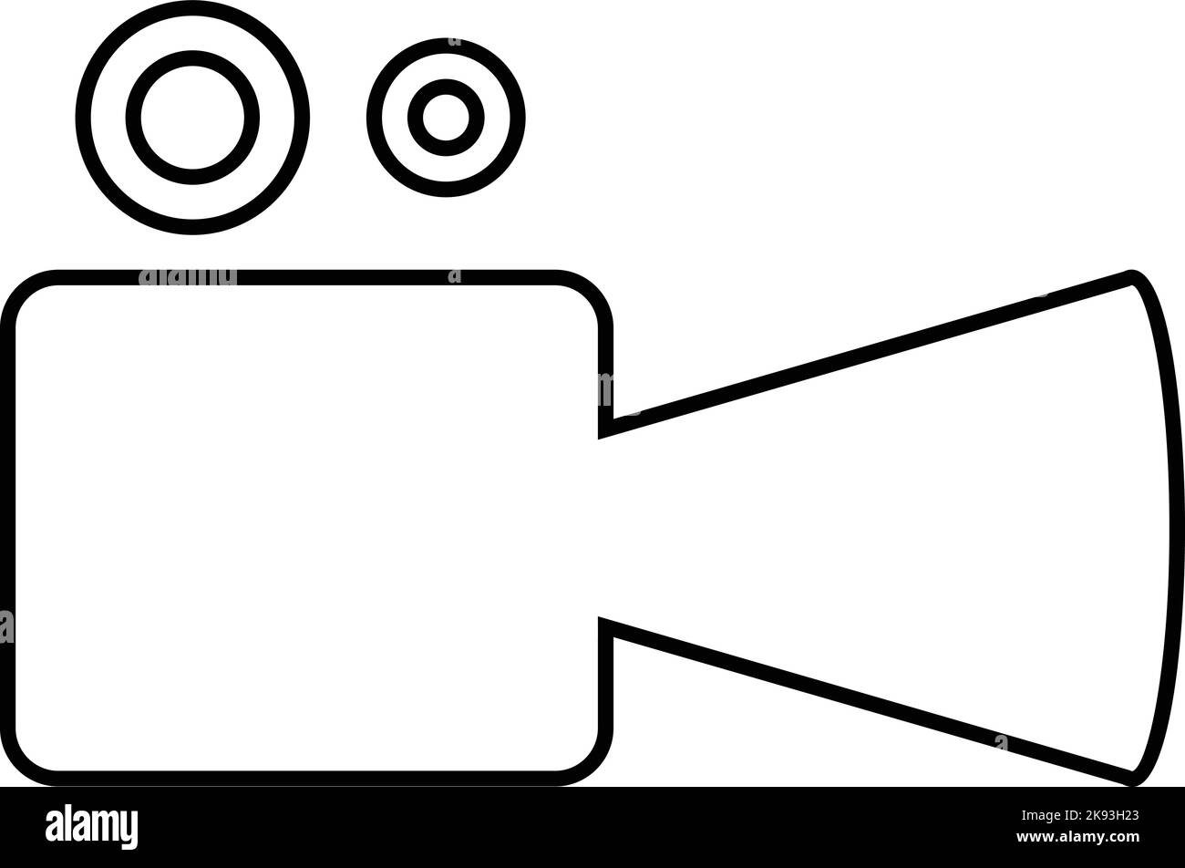 Camera drone icon outline Stock Vector Images - Alamy