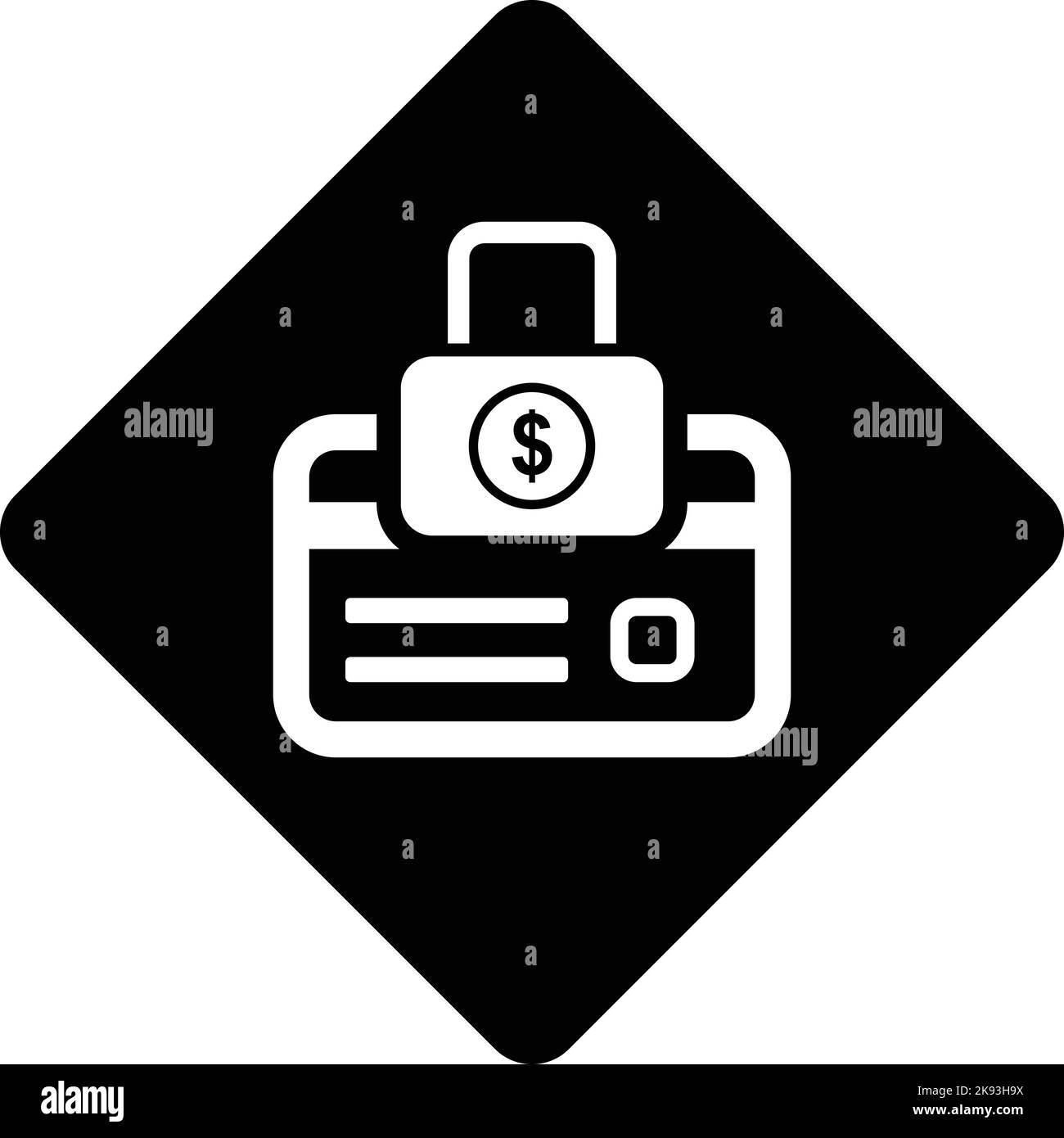 Card lock number icon Stock Vector Image & Art - Alamy