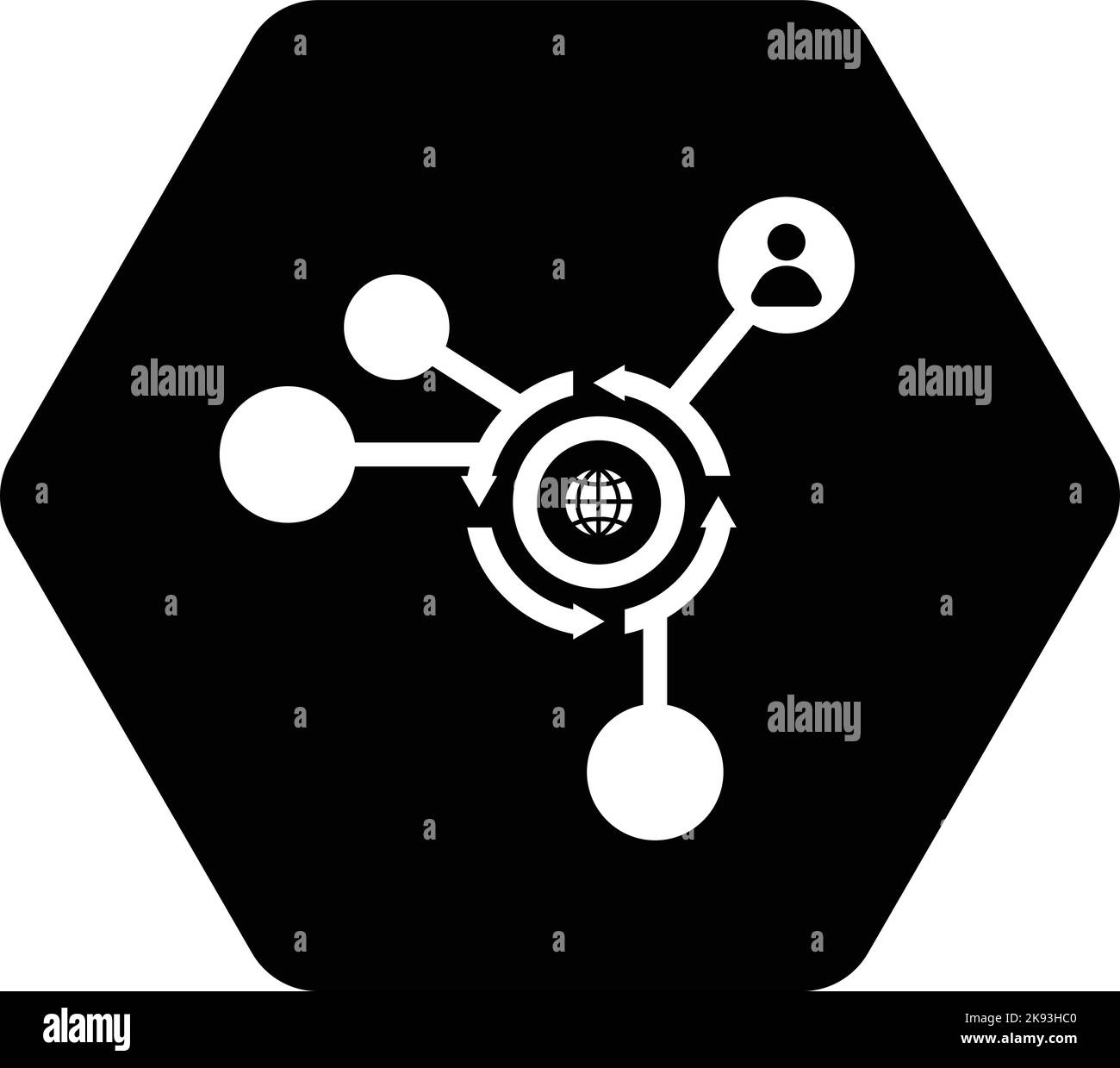 Global digital communication Black and White Stock Photos & Images - Alamy