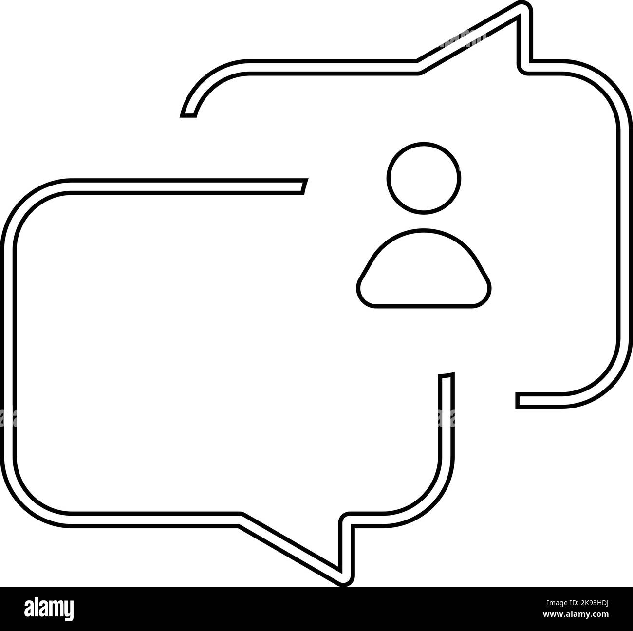 Chat Comments Communication Icon Stock Vector Image And Art Alamy