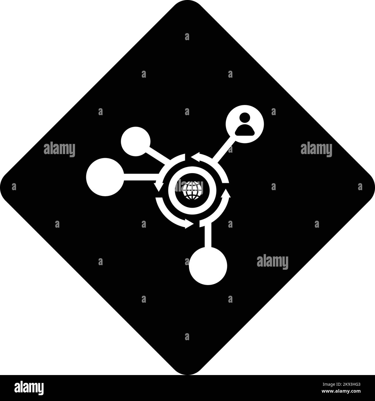 Global digital communication Black and White Stock Photos & Images - Alamy