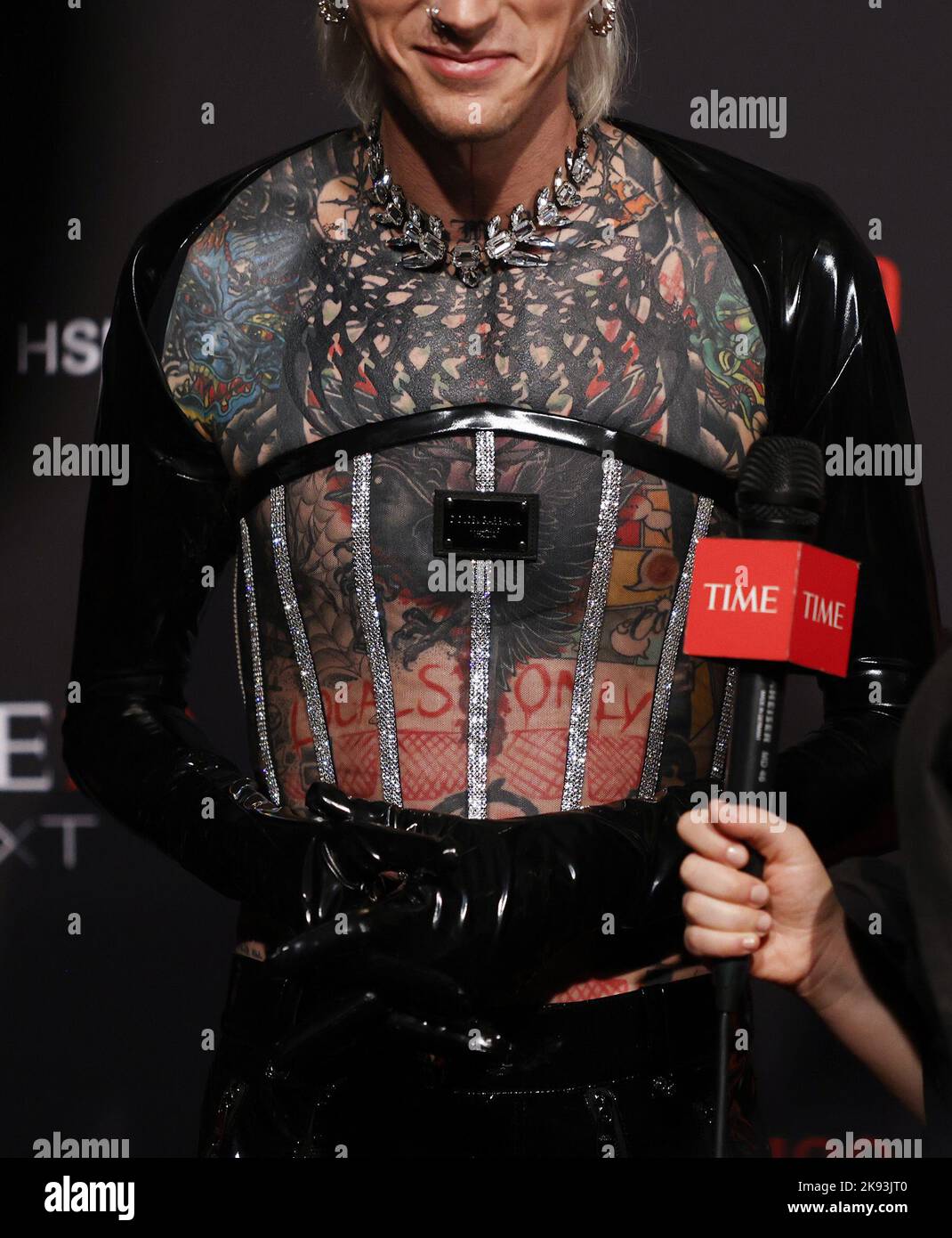 Machine gun kelly time100 hi-res stock photography and images - Alamy